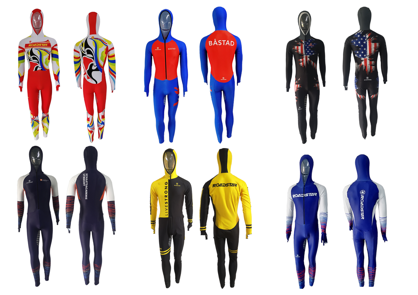 Custom Long Track Speedskating Skin Suit - Roadstar Sporting Goods